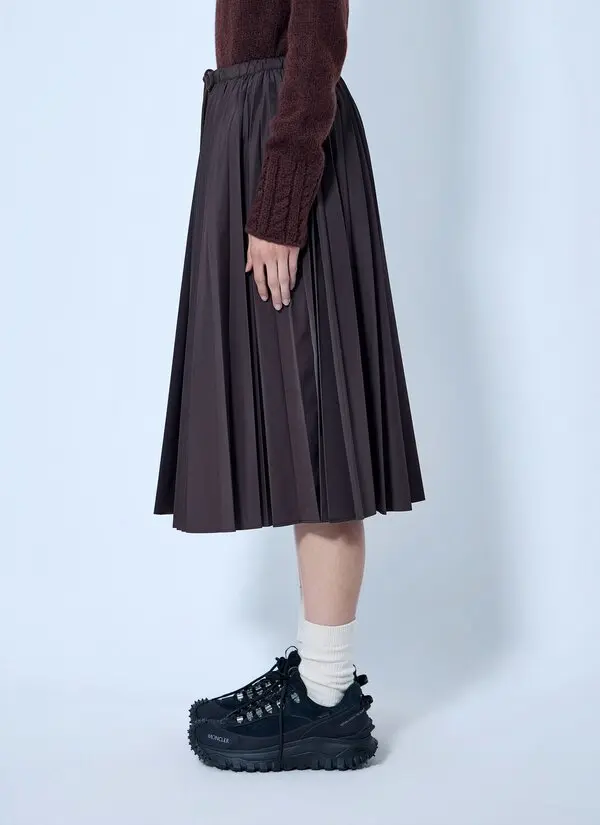 Moncler Pleated Midi Skirt