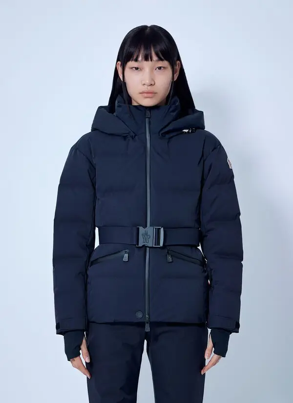 Moncler Tolima Hooded Insulated Ski Jacket - Navy