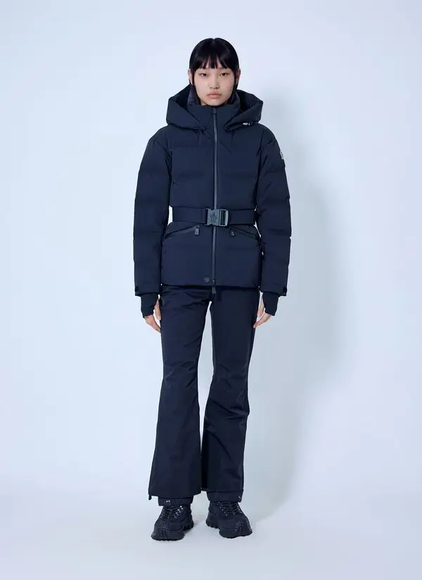 Moncler Tolima Hooded Insulated Ski Jacket - Navy