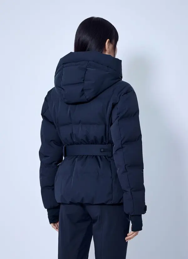 Moncler Tolima Hooded Insulated Ski Jacket - Navy