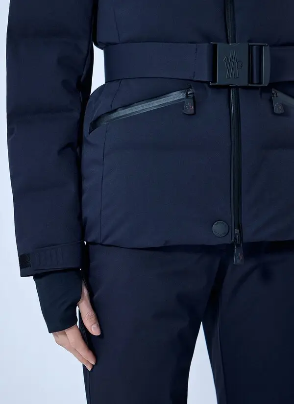 Moncler Tolima Hooded Insulated Ski Jacket - Navy