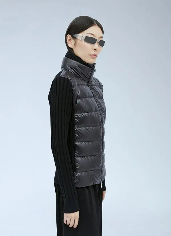 Moncler Padded Wool Cardigan