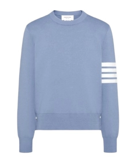 Thom Browne Crew-neck Sweater - Blue