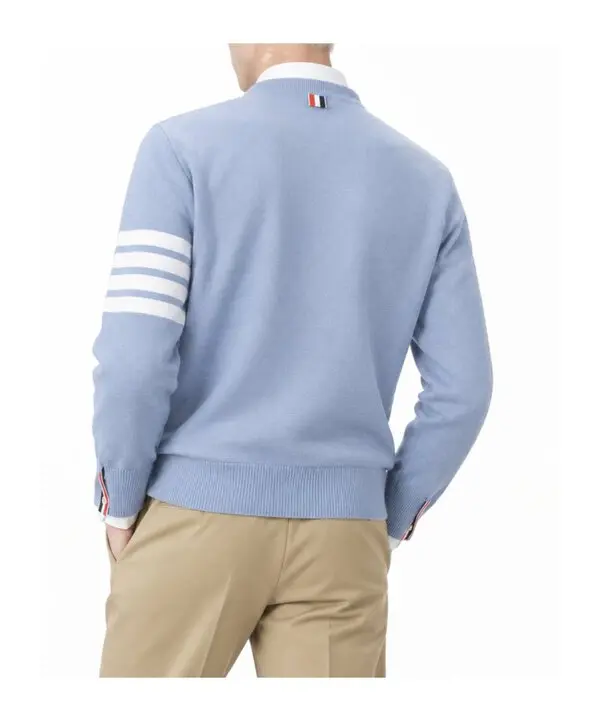 Thom Browne Crew-neck Sweater - Blue