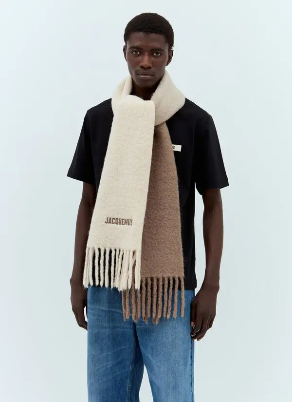 Jacquemus L'echarpe Moisson Scarf - Beige