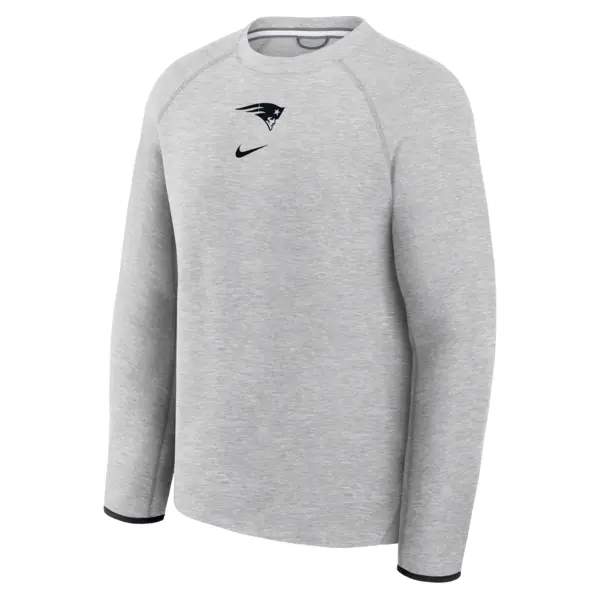 Nike New England Patriots Tech Fleece Nfl Pullover Crew