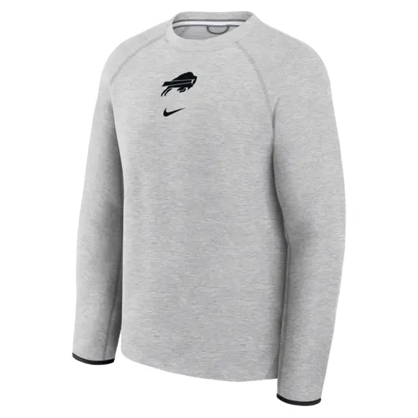 Nike Buffalo Bills Tech Fleece Nfl Pullover Crew - Grey