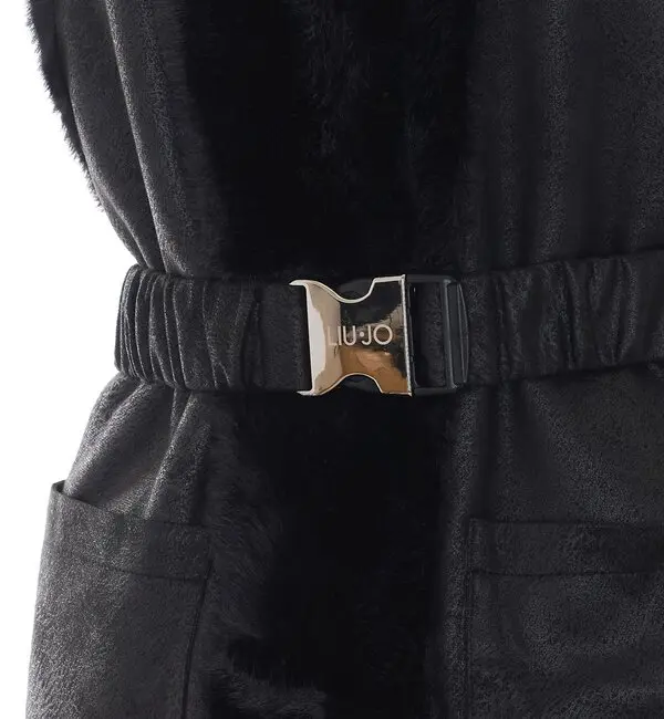 Liu Jo Faux Shearling Vest