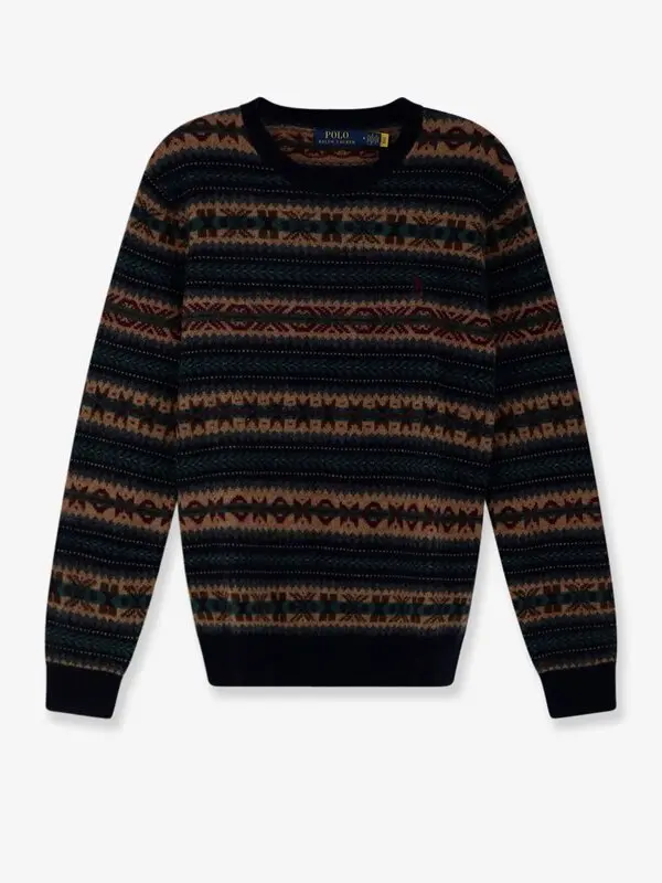 Polo Ralph Lauren Responsible Wool Crewneck Sweater - Multicolor
