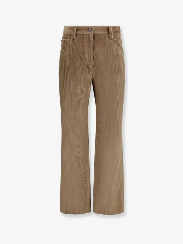 Brunello Cucinelli Corduroy Trousers - Beige