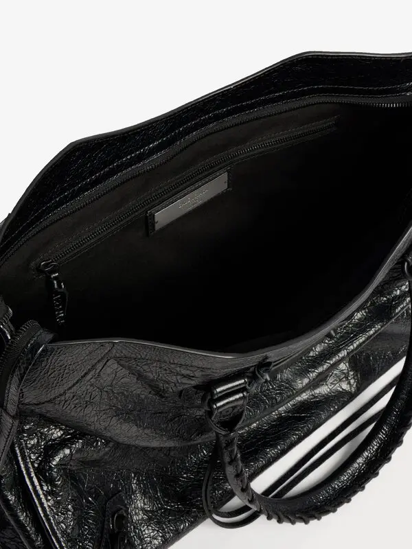 Balenciaga Le City Bag L Leather Handbag