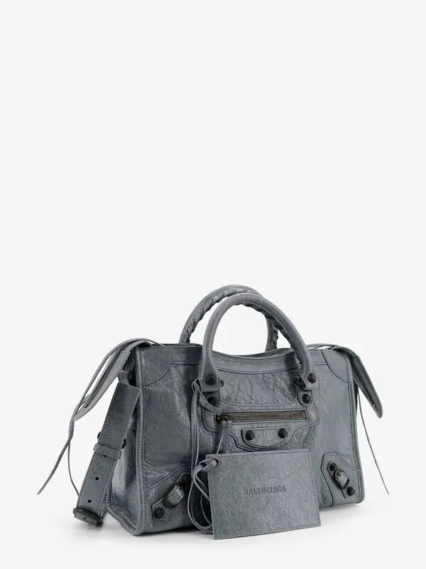 Balenciaga Le City Bag S Leather Crossbody Bag