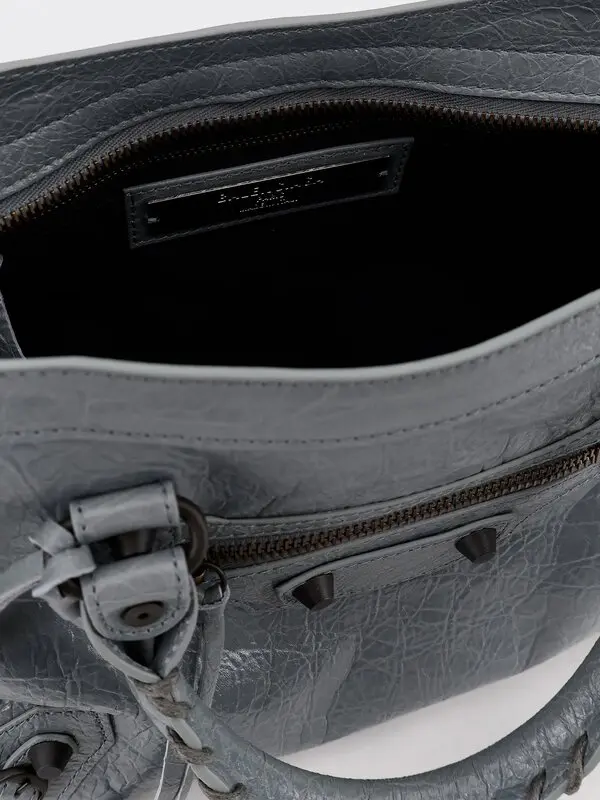 Balenciaga Le City Bag S Leather Crossbody Bag