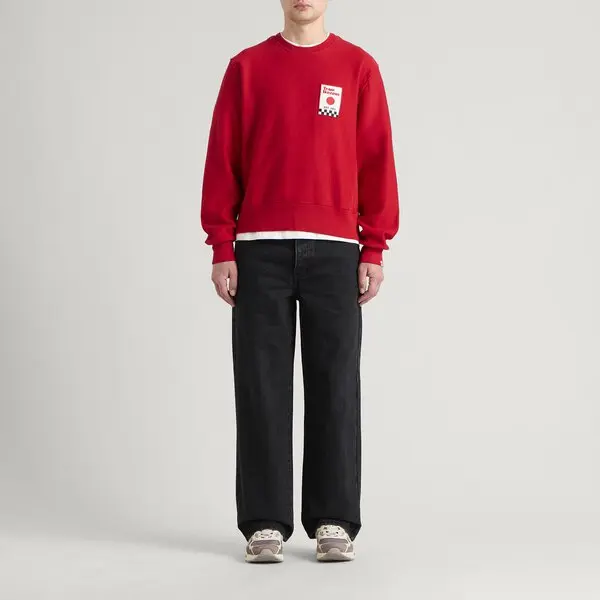 TEAM IKUZAWA Aikou-gumi Sweatshirt - Red