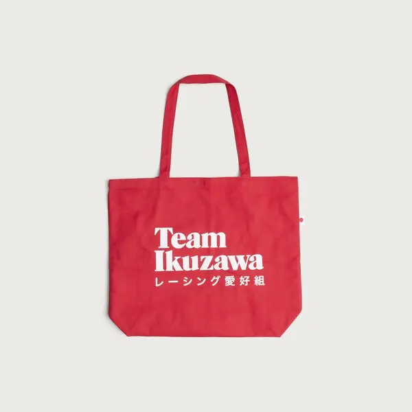 TEAM IKUZAWA Aikou-gumi Tote Bag - Red