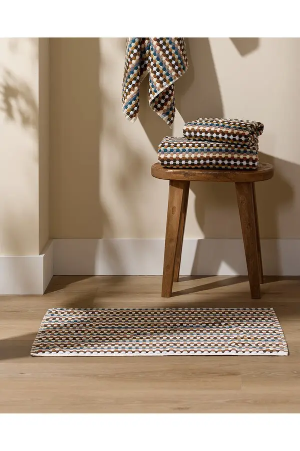 PARACHUTE Organic Mosaic Tub Mat