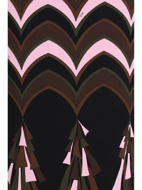 Emilio Pucci Fitted Long Skirt
