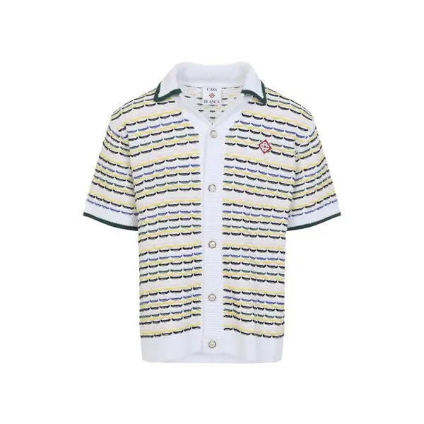 Casablanca Tuck Stitch Shirt