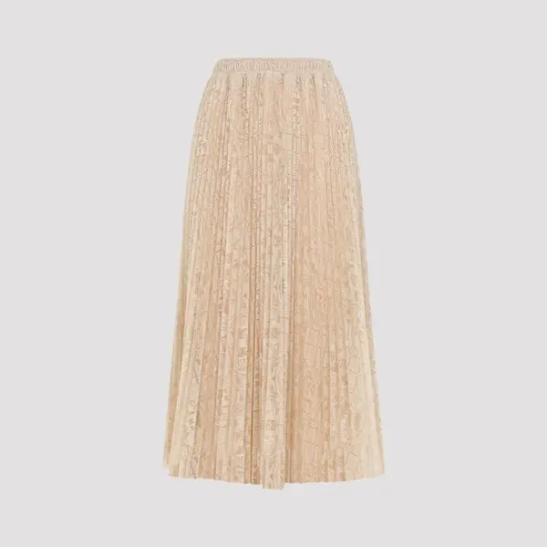 ERMANO SCERVINO Ermanno Scervino Lace Midi Skirt