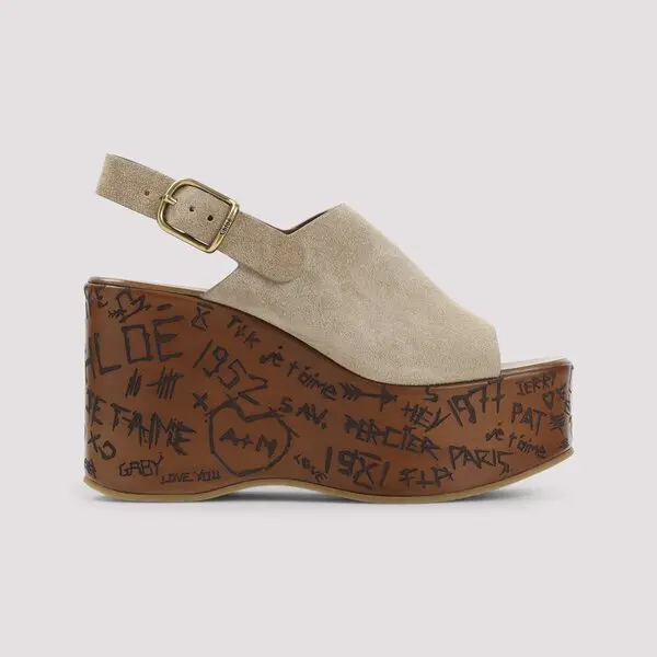 Chloé Maxime Wedges Sandals