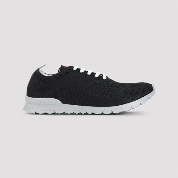 Kiton Lightweight Knit Sneakers - Black