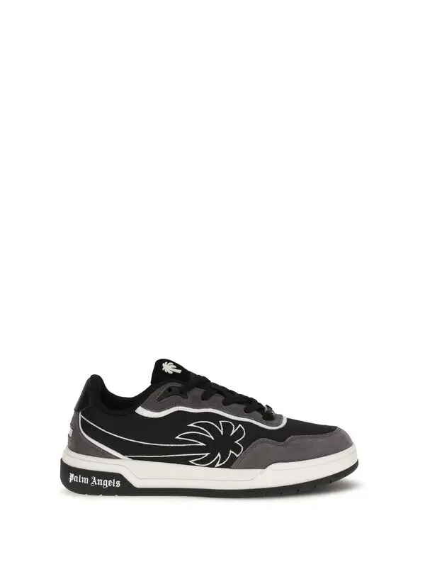 Palm Angels Palm Sneakers With Suede Details