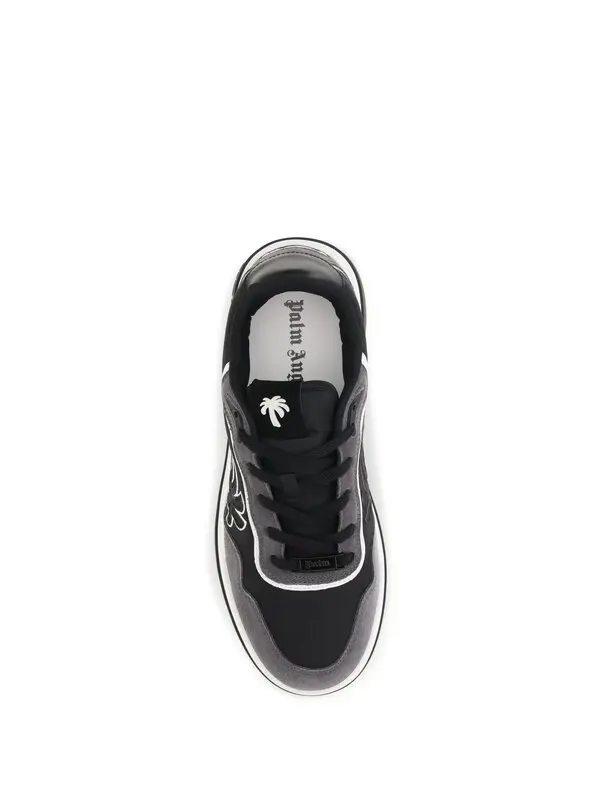 Palm Angels Palm Sneakers With Suede Details