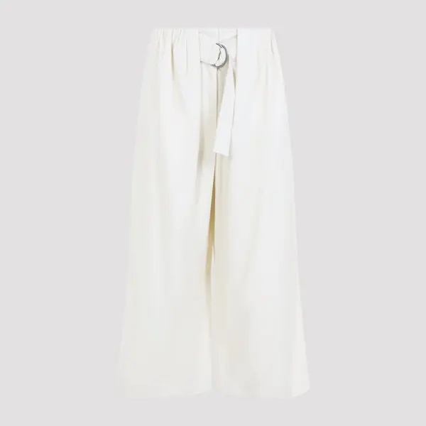 Loewe Cropped Belted Trousers