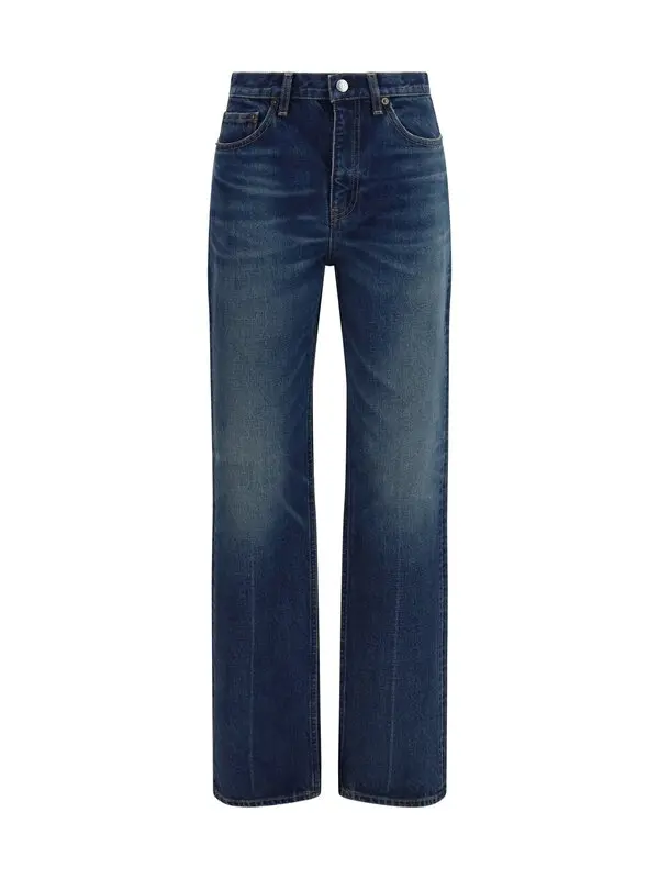 TOTEME Straight-leg Denim Jeans - Multicolor