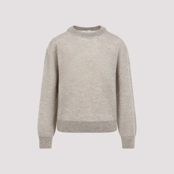 Brunello Cucinelli Sweater Soft Net Pullover - Multicolor