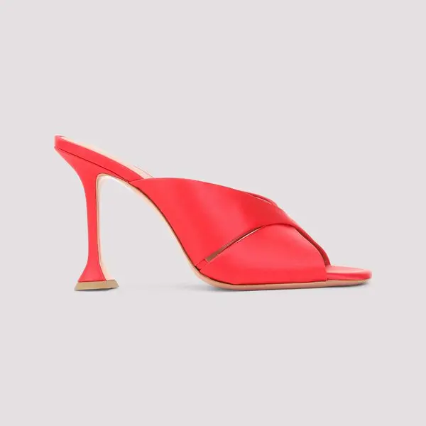 Amina Muaddi Salma 95 Slipper - Red