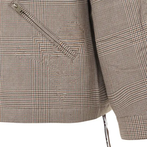 MASTERMIND WORLD Check Harrington Jacket