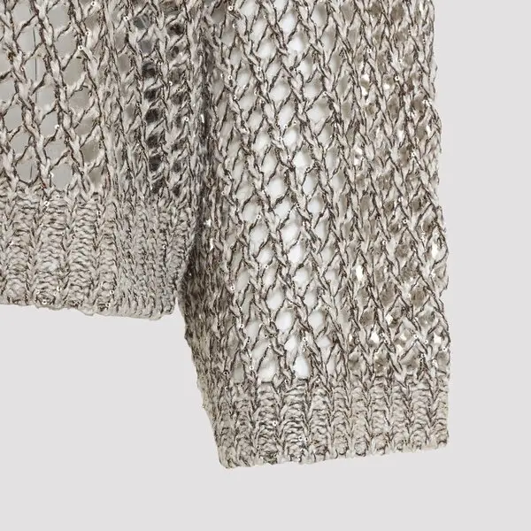 Brunello Cucinelli Fish-net Sweater - Multicolor