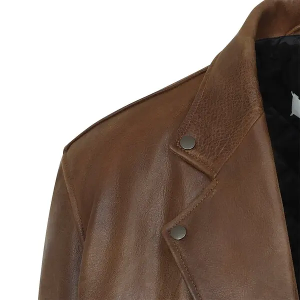 MAISON MARGIELA Biker Leather Jacket