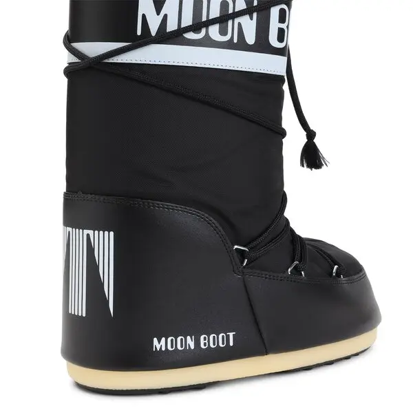 Moon Boot Icon Nylon Boots - Black
