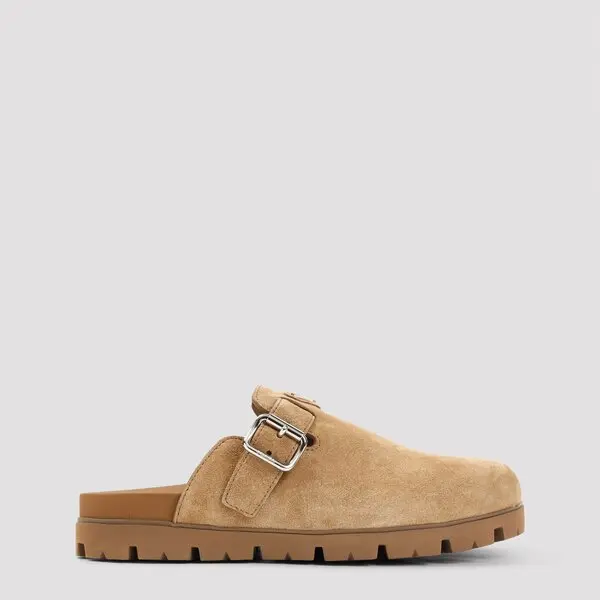 Prada Suede Sabot - Multicolor
