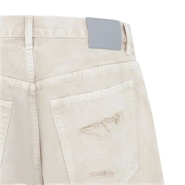 Balenciaga Relaxed Curved Jeans - Multicolor