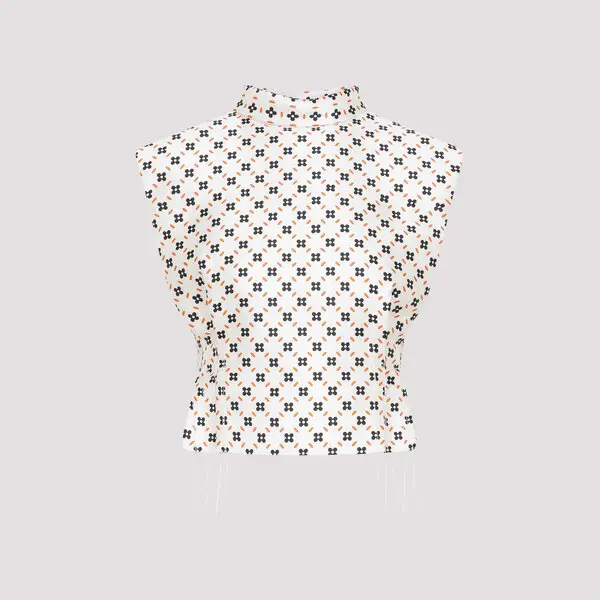 LANVIN Cropped Sleeveless Top