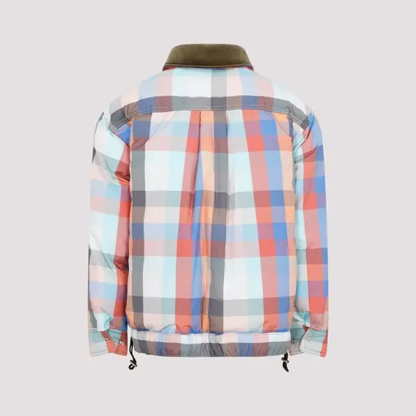 Sacai Plaid Padded Blouson