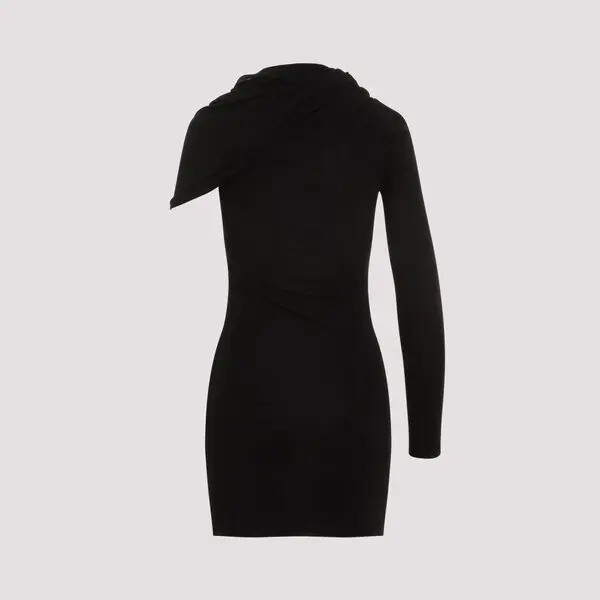 Saint Laurent Viscose Mini Dress