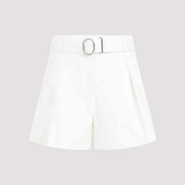 JIL SANDER Mid Waist Shorts