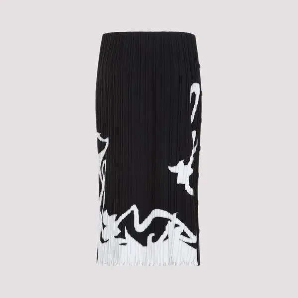 LANVIN Pleated Long Skirt
