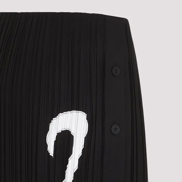 LANVIN Pleated Long Skirt