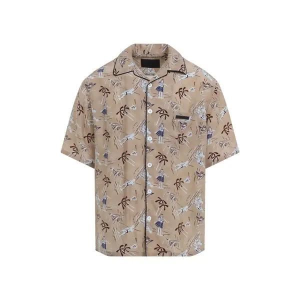 Prada Viscose And Silk Shirt