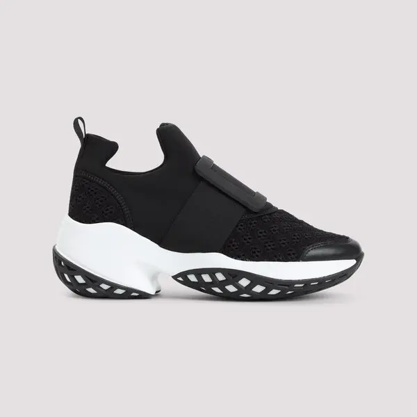 ROGER VIVIER Viv Run Sneakers - Black