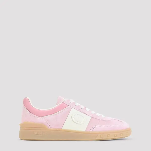 Valentino Garavani Suede Logo Sneakers - Multicolor
