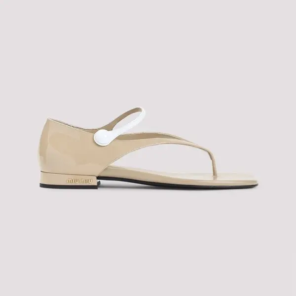 Miu Miu Calf Leather Sandals