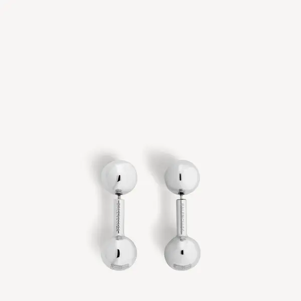 Balenciaga Atom Bar Earrings