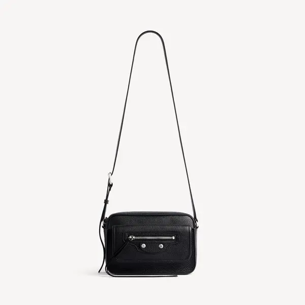 Balenciaga Le City Business Crossbody Bag - Black