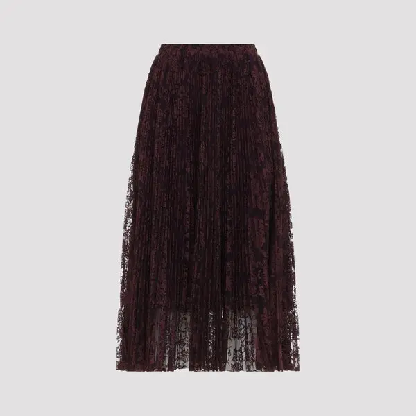 ERMANO SCERVINO Ermanno Scervino Lace Midi Skirt